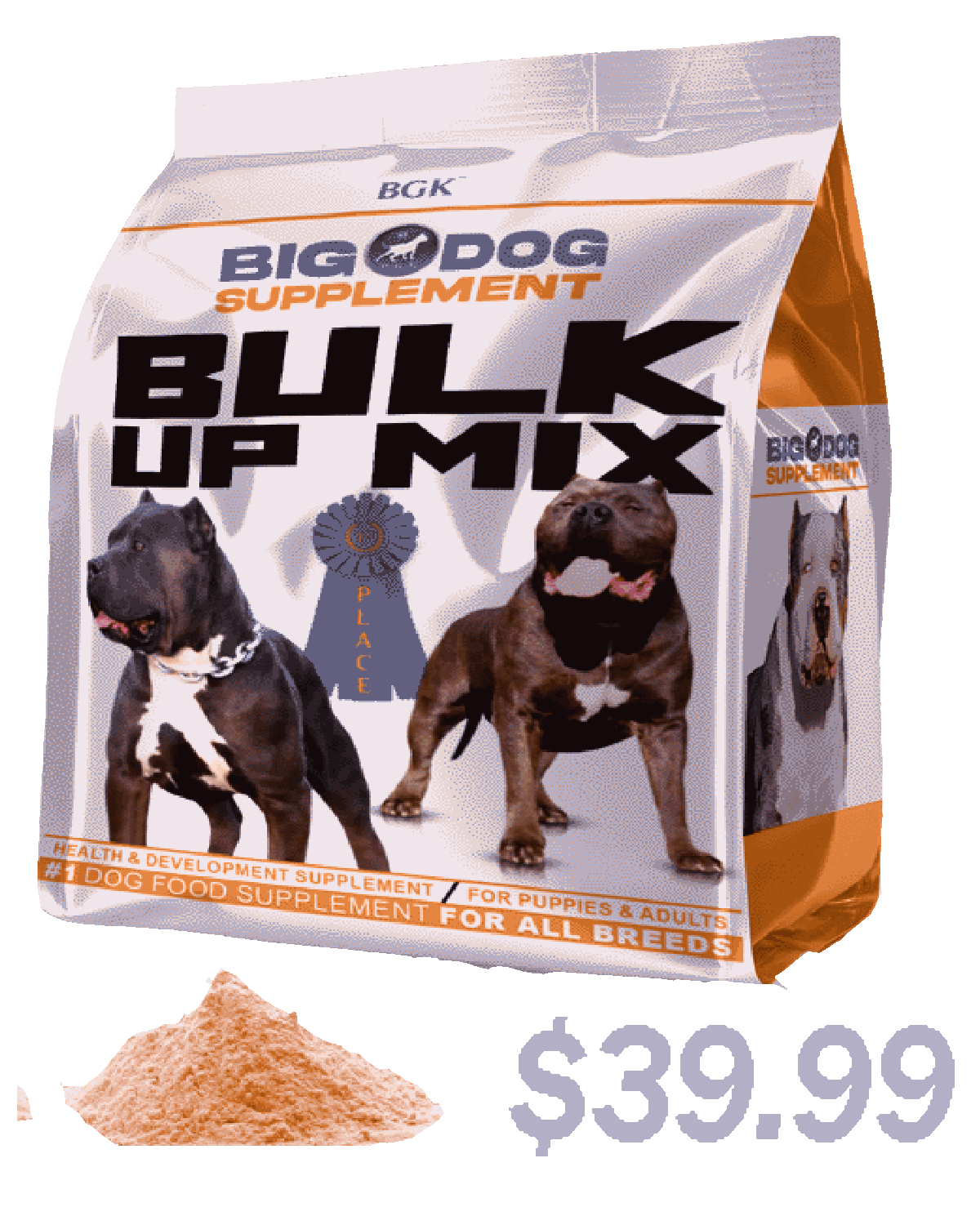 Bulk Up Big Dog Supplement | Increase Dog’s Muscle Mass